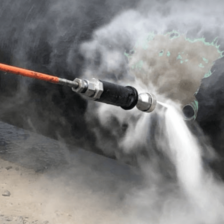 Surface Cleaning with Water-blasting - Jetstream