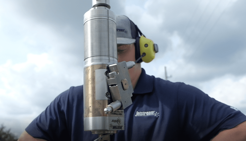 Vessel Cleaning with Waterblasting - Jetstream