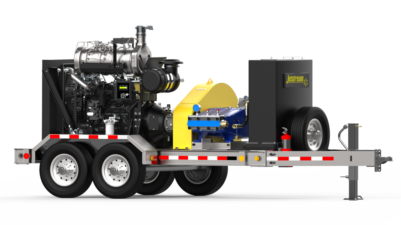 X-Series Diesel Waterblaster Units - Jetstream